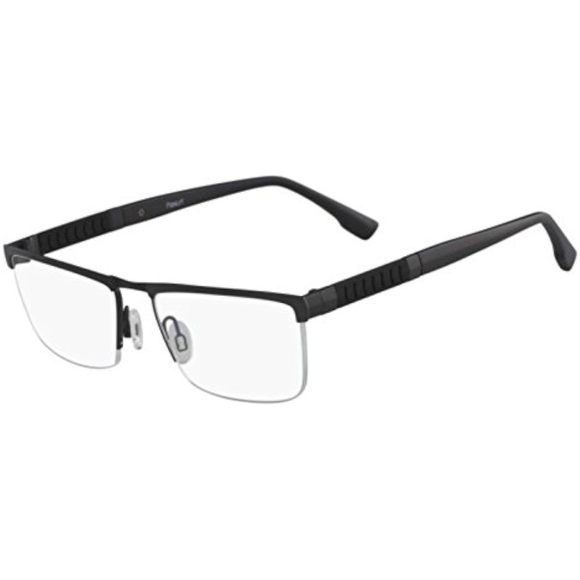 Flexon | Accessories | New Flexon E112 33 Gunmetal Titanium Eyeglasses ...